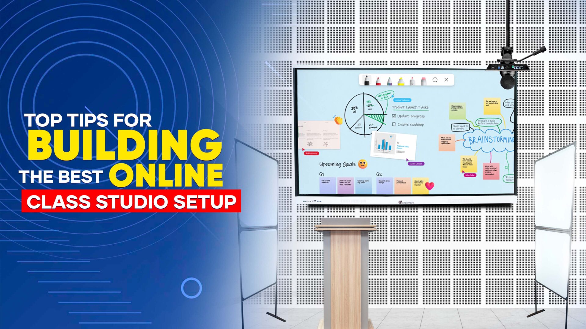 Top Tips for Building the Best Online Class Studio Setup