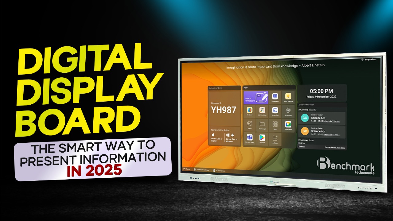 Digital Display Board for Smart Classrooms and Studios